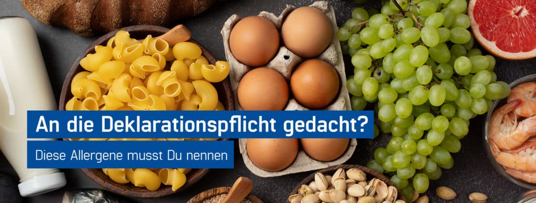 Allergenkennzeichnung Gastronomie ⇒ einfach erklärt!